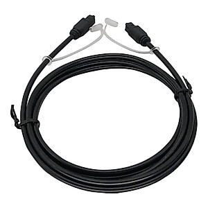 Optical Audio Cable for Bose Smart Soundbar 300, Bose Soundbar 900, Bose TV Speaker, Bose Solo 5 TV, Soundbar 700, Soundbar 600/650/500/535/525, Sound bar Digital Audio Fiber Optic Cable (5ft)