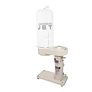JET DC-650 Dust Collector, Machine Base Only, 650 CFM, 1 HP, 115/230V 1Ph
