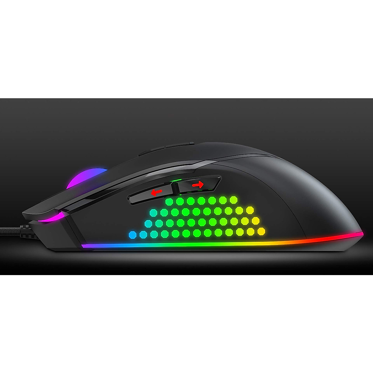 Gaming Mouse MS814 with Retro RGB Lighting up to 7000 DPI