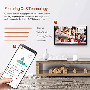 Tenda Nova AC Tri Band Mesh WiFi 5 System, White, 3/Pack (NOVA MW12 3PK)