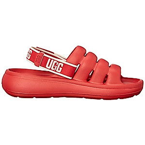 UGG Women's Sport Yeah Sandal, Samba RED, 8