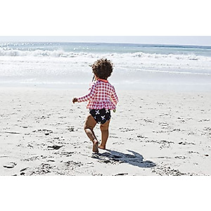 Cheeky Cloth One Size Reusable Swim Diaper (Black w/White X)