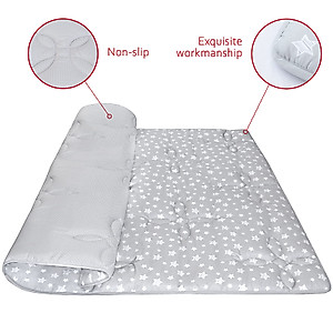 Baby Play Mat 71x59 Inches Thick Baby Crawling Mat, Large, Non Slip Cushioned Baby Playpen Mat for Playing, One-Piece Baby Floor Play Mat for Babies, Toddlers