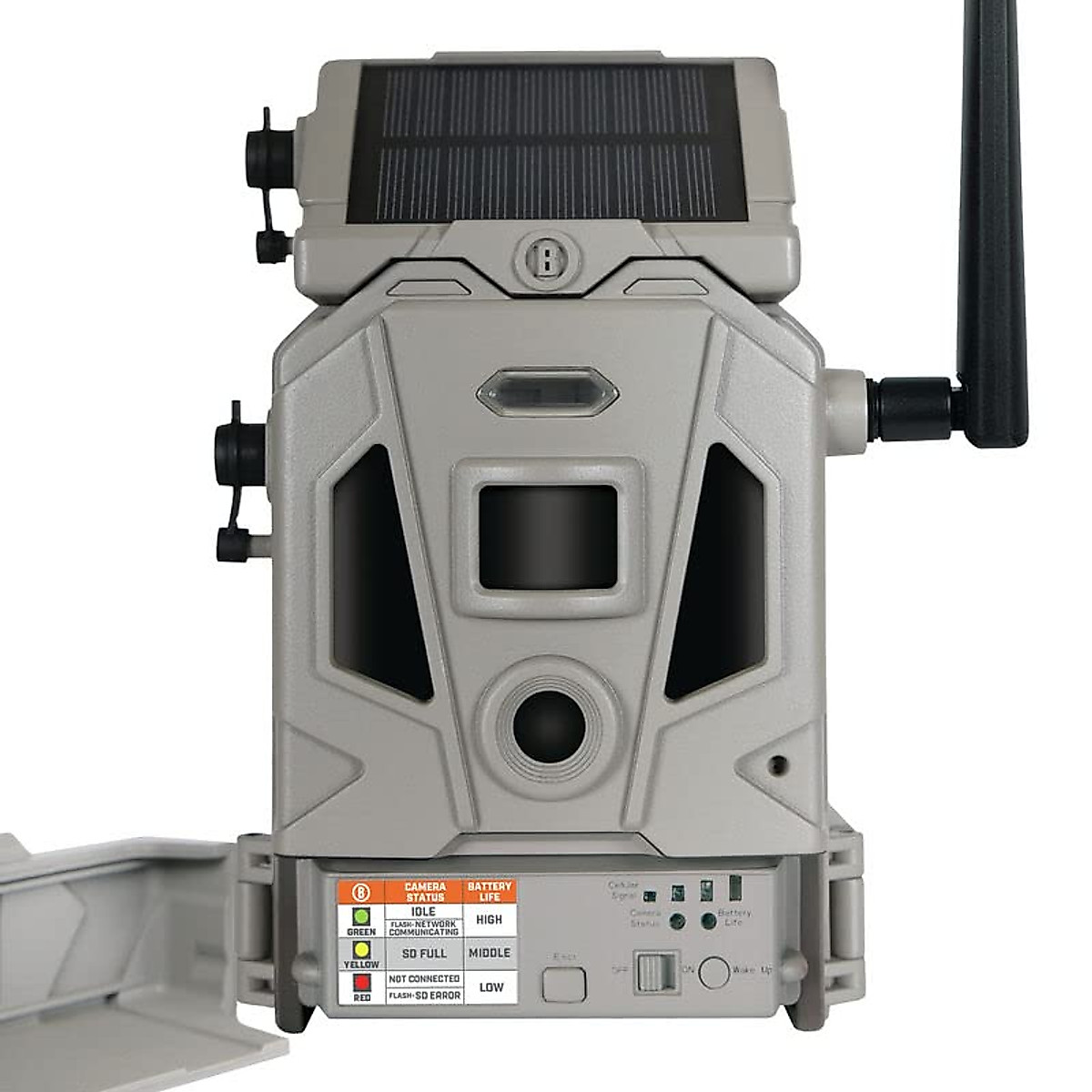 Bushnell CelluCORE 20 Solar Trail Camera, Low Glow Hunting Game Camera with Detachable Solar Panel
