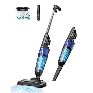 Aspiron Stick Vacuum Cleaner, Small Vacuum Cleaner with 20kPa Powerful Suction & 0.88QT Dust Cup and 16ft Power Cord, 5-in-1 Handheld Lightweight Bagless Vacuum Cleaner Carpet and Floor for Pet