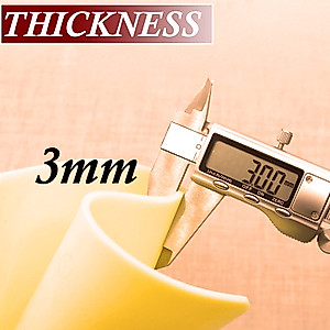 3mm Tattoo Practice Skin With Transfer Paper - Urknall 18PCS Fake Skin and Tattoo Tracing Paper Kit Including 3PCS Best Skin Thick and 15PCS Tattoo Stencil Paper for Tattoo Practice Tattoo Kit