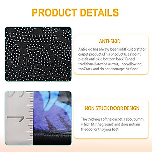 Anime Area Rug - Carpet for Bedroom Super Soft & Anti-Slip Best Anime Decor