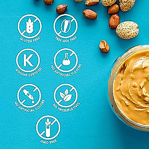 SKIPPY Natural Creamy Peanut Butter Spread Individual Squeeze Packs, 1.15 Ounce (Pack of 64)