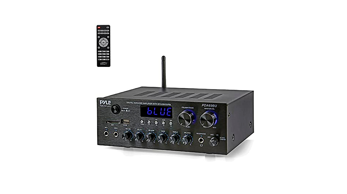 Pyle 300W Bluetooth Home Audio Amplifier Receiver