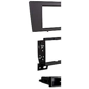 Metra 99-9229G Single/Double DIN Dash Kit for 2001-2004 Volvo S60/V70 (Gray) & Metra 70-9221 Radio Wiring Harness for Select Volvo 97-07