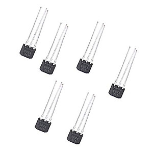RUZYY 10Pieces 49E Hall Element OH49E Voltage Regulator Hall Effect Sensor Linear Switch
