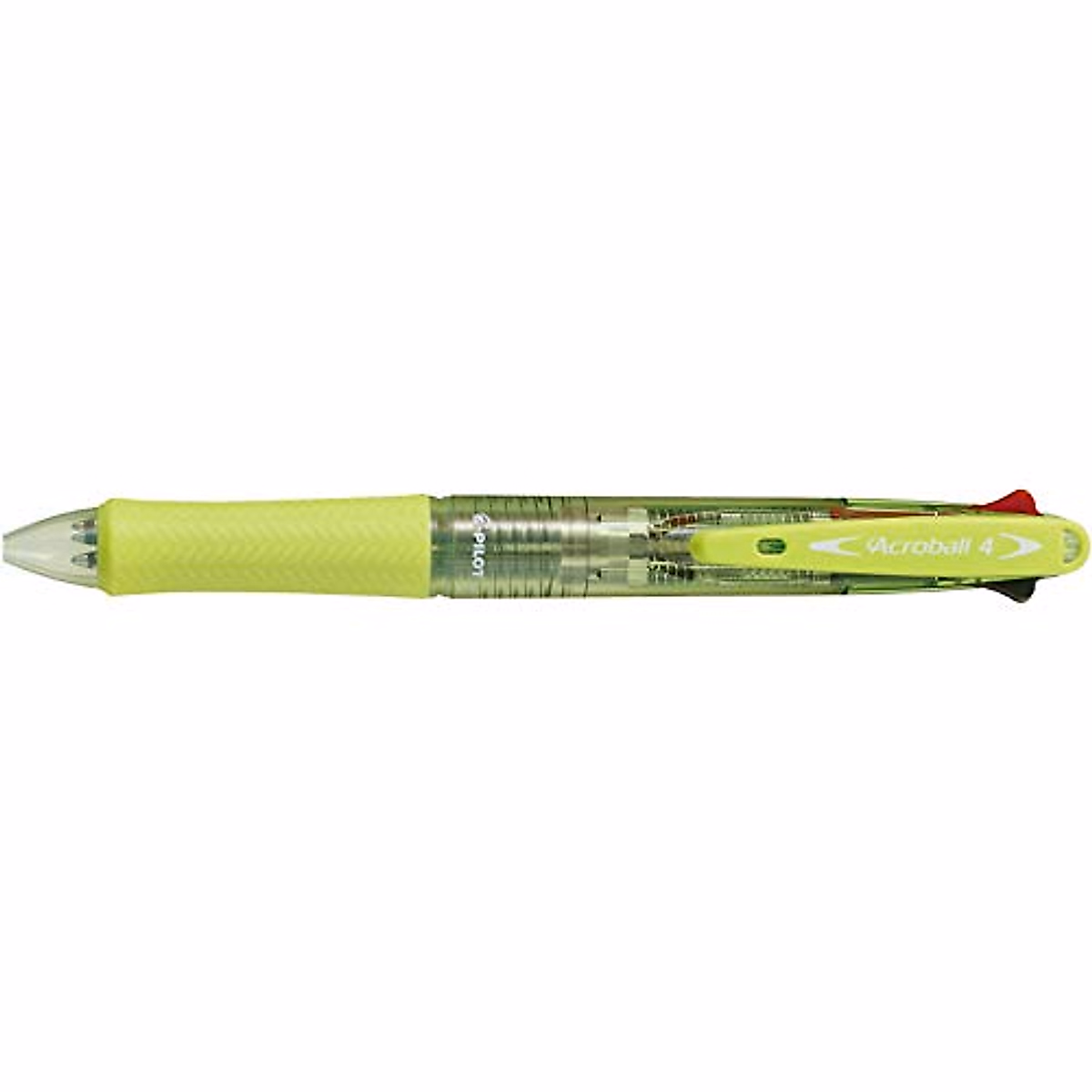 PILOT 4 Colors Ballpoint Pen, Acroball 4 Fine, Black, Red, Blue & Green (BKAB-45F-CSG)