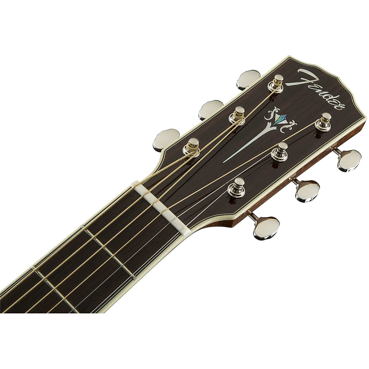 Fender Paramount PM-3 All-Mahogany Triple-0 Acoustic Guitar, with 2-Year Warranty, Natural, with Case