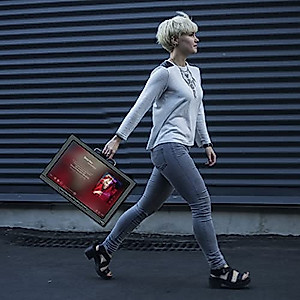 OAKCHA 13.3 Inch Small TV,Portable TV with Antenna ATSC Tuner,HDMI/AV Input,USB Port,Rechargeable Battery Operated,Suitable for Kitchen RV Car Camping