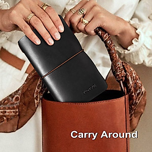 ZUOYOUZ Wallet Women Genuine Leather RFID Blocking Credit Card Holder Bifold Clutch Wallets for Women