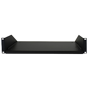 Penn Elcom R1194/2UK-SL 2 Space (2U) Sliding Rack Shelf/Keyboard Tray, 15 Inch Depth