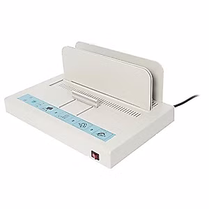 Yaegoo 110V Thermal Binding Machine 1-50MM Binding Thickness Universal Thermal Binding Machine Infrared Light Detecting Hot Melt Machine Contract Document Invoice Folder