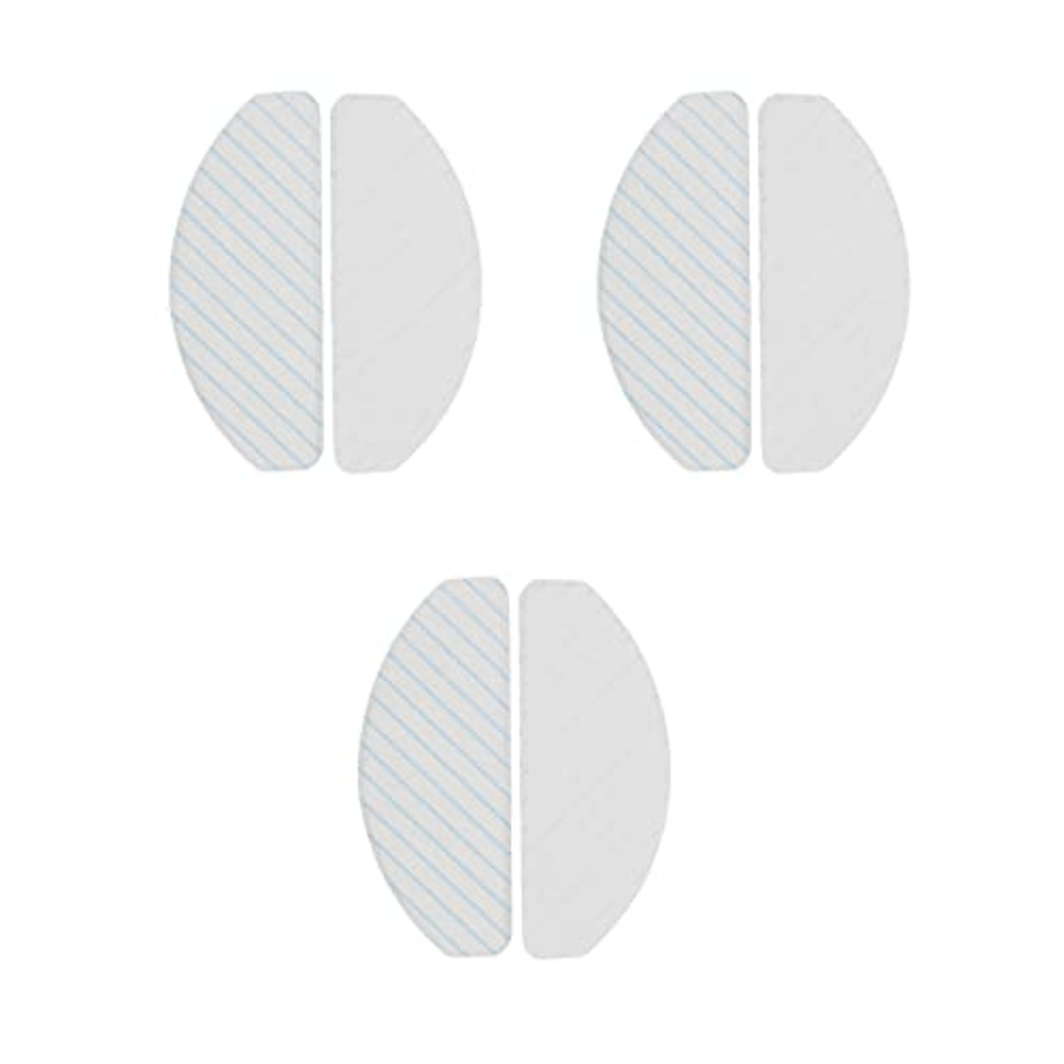 ciciglow Accessories Kit for Yeedi Vac 2 Pro Station Robotic Vacuum Cleaner,3 Disposable Mopping Pad,3 Washable Mop Pads,Yeedi Accessories for Yeedi Vac 2 Pro Vacuum Cleaners