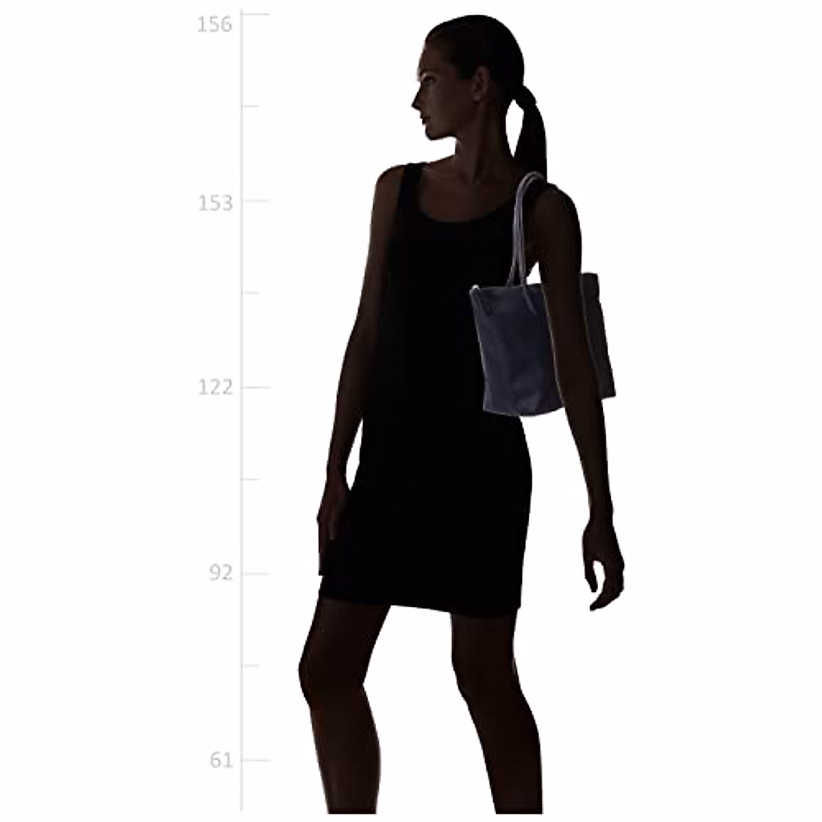 Lacoste Women's L.12.12 Small Tote Bag Shoulder Handbag, Eclipse, One Size