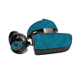 MightySkins Skin for Oculus Rift S - Blue Strokes | Protective, Durable, and Unique Vinyl Decal wrap Cover | Easy to Apply, Remove, and Change Styles | Made in The USA