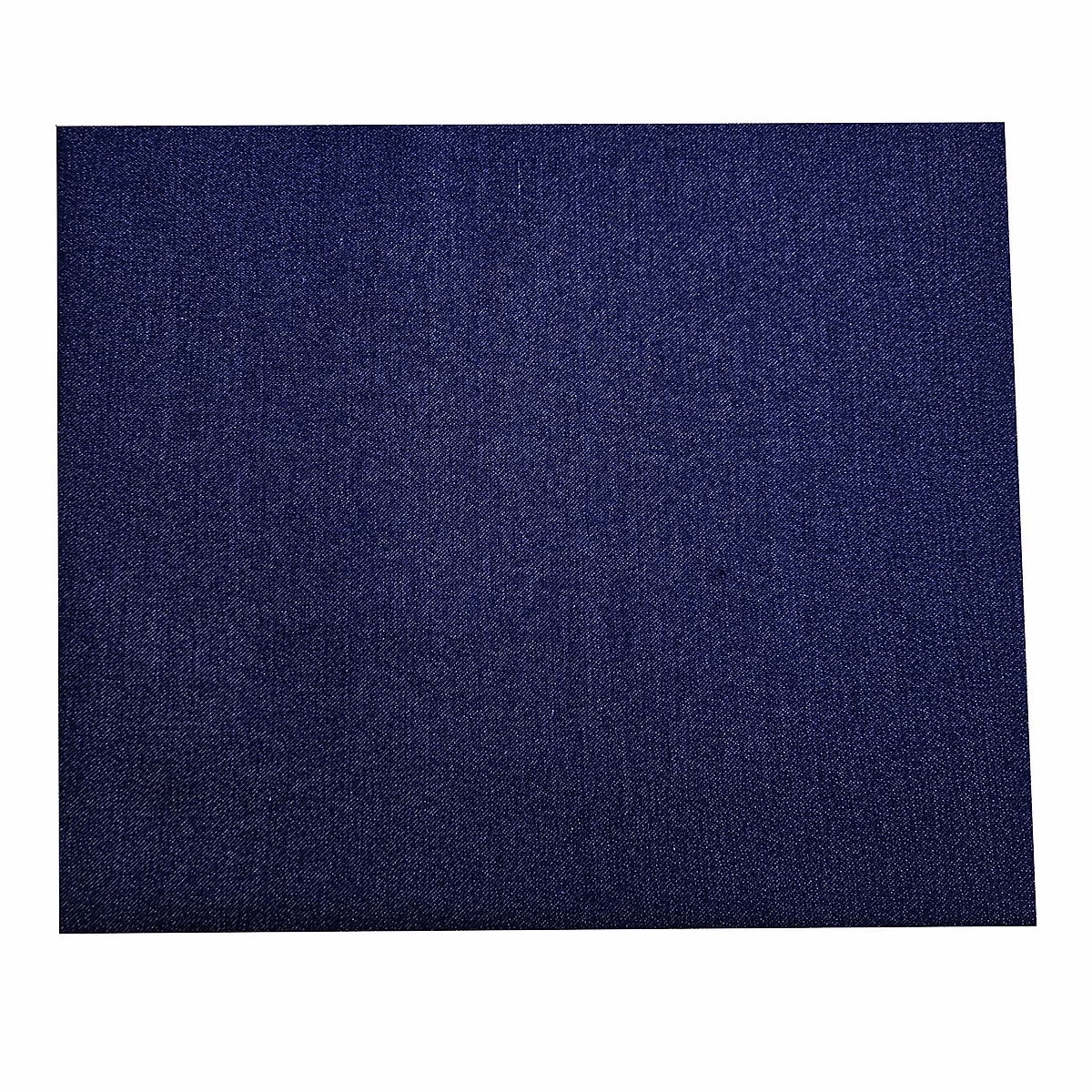 9OZ Stretch Denim Premium Cotton Blend Fabric by The Yard DIY for Sewing Crafting (Dark Blue 2yds)