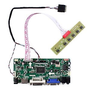 HDMI DVI VGA LCD Controller Board for HT121WX1,HV133WX1 12.1" 13.3" 1280x800 LED 40 Pins LCD Panels
