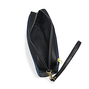 ABLINK Constellation on Night Galaxy Space Pencil Pen Case Pouch Bag with Zipper for Travel, School, Small Cosmetic Bag