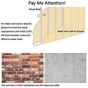 MCMACROS Wall Mounted Floating Folding Table, Drop Leaf Dining Table Small Wooden Desk for Office Home Kitchen(23.6" 15.6" (LW)), White