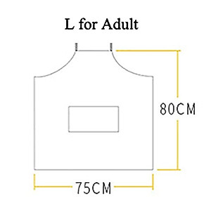 Aprons Mother Daughter Matching Animal Pink Flamingo Print Cotton Blend Cute Lovely Kitchen Mommy and Me for Women and Kids Children