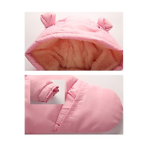 EsTong Baby Sleeping Bag Newborn Hooded Pram Bag Girls Boys Snowsuit Bunting Green L