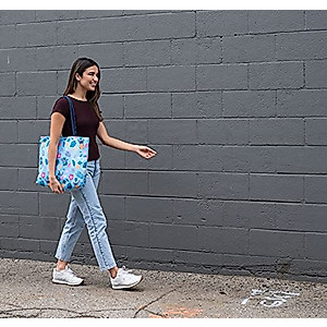 Disney Tote Lilo and Stitch Hawaiian Beach Print Travel Bag