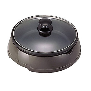 YAMAZEN grill pan 1200W capacity 2L (diameter 23 depth 5cm) GN-1200 (T) (Brown)