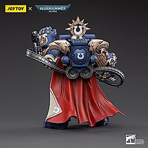 JoyToy 1/18 Warhammer 40,000 Action Figure Ultramarines Chapter Master Marneus Calgar Model