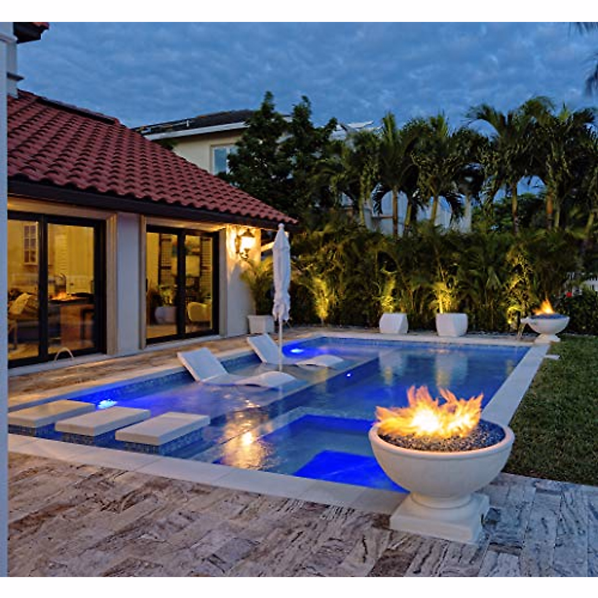 Margo Garden Products DFG10-L013M Margo Outdoor Living Dragon Glass, 10 lb, Cobalt Blue