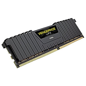 Corsair Vengeance LPX 64GB (4x16GB) DDR4 4000MHz C18 Desktop Memory (High Performance Overclocking, Pure Aluminum Heatspreader, Custom Performance PCB) Black