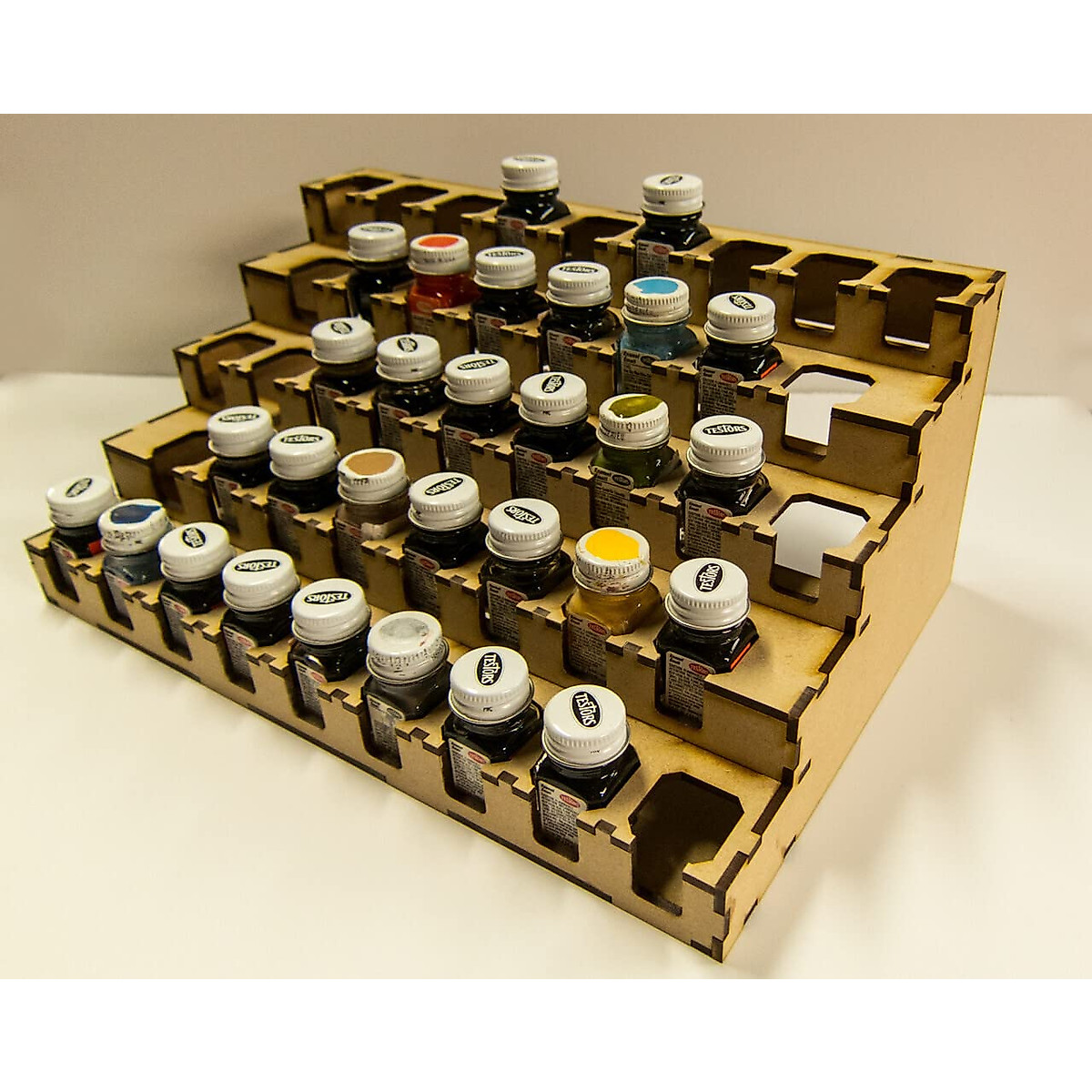 GameCraft Miniatures Paint Rack - Testors Square Enamels