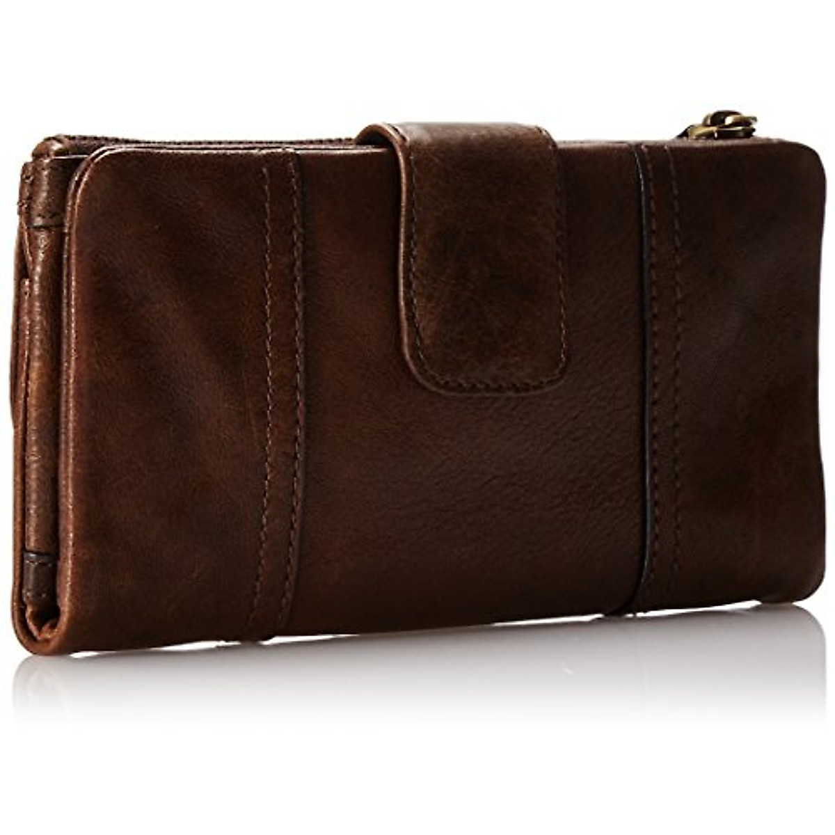 Fossil Women's Emory Leather Wallet Clutch Organizer, Espresso (Model: SL2931206)