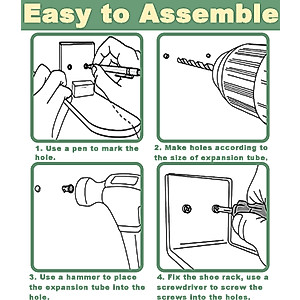 UVAPEK Floating Shoe Display Shelf, 6 Pack Acrylic Levitating Shoe Shelves for Wall Mount, Floating Shelves for Bedroom Playroom Showcase Sneaker Collection or Shoes Box, Easy to Install, Square-6