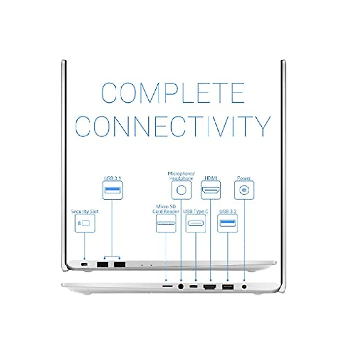 New ASUS VivoBook 17.3-inch FHD Laptop - Intel Core i5 - 1TB HDD - 12GB RAM - Intel UHD - Windows 10 - Vivo Book 17 X712 Notebook PC