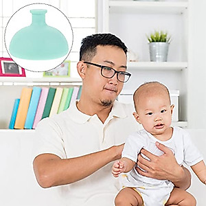 Healifty 2Pcs Silicone Palm Chest Percussion Cup Chest Physical Therapy Cup Pressure Drum Massage Treatment for Expectoration