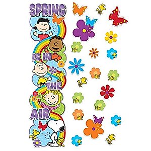 Eureka Peanuts Spring All-in-One Door Decor Kit