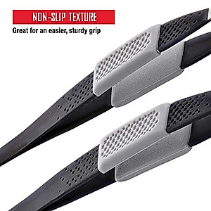 Barbasol Non Slip Stainless Steel Tweezer (2 Pack) - Slanted and Pointed