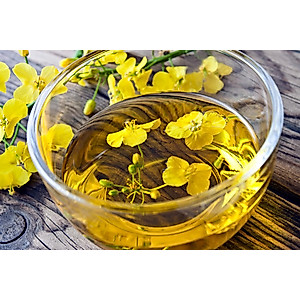 SULU ORGANICS 100% Pure Extra Virgin USDA Organic Unrefined Cold Pressed Camelina Seed Oil 1 Gallon (128 FL.OZ)