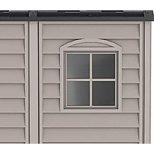 Duramax 30425 Storemate Plus Outdoor Storage Shed, Gray/Dark Gray