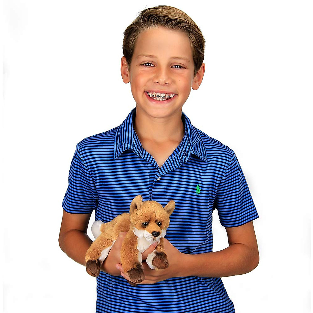 Bearington Lil' Fenton Small Plush Stuffed Animal Red Fox, 7 inches