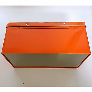 JapanBargain 1633, Sushi Nori Kan Japanese Seaweed Container for Sushi Chef Japanese Restaurant Full Size, Red Color, Made in Japan