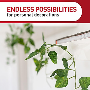 Command Indoor Mini Light Clips, Damage Free Hanging Light Clips with Adhesive Strips, No Tools Mini Wall Clips for Hanging Lights and Cables, 45 Clear Clips and 54 Command Strips