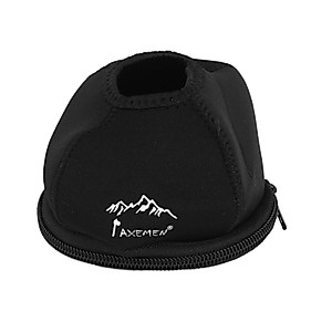 DYNWAVE Outdoor Camping Fuel Canister Flat Gas Cylinder Tank Blk