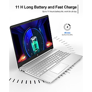 HP 2023 Newest 15.6" Touchscreen Laptop, 16GB RAM, 512GB SSD, Intel Core i3-1115G4 Processor, 11 H Battery Life, Wi-Fi, Bluetooth, Webcam, HDMI, Windows 11 Home in S Mode