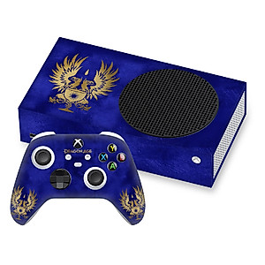 Head Case Designs Officially Licensed EA Bioware Dragon Age Grey Wardens Gold Heraldry Vinyl Sticker Gaming Skin Decal Cover Compatible With Xbox Series S Console and Controller Bundle